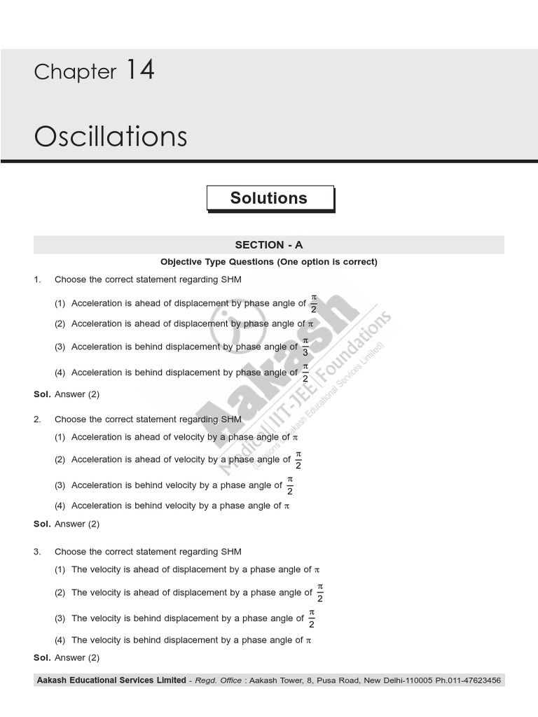 Oscillation Pdf Pdf Pendulum Quantity