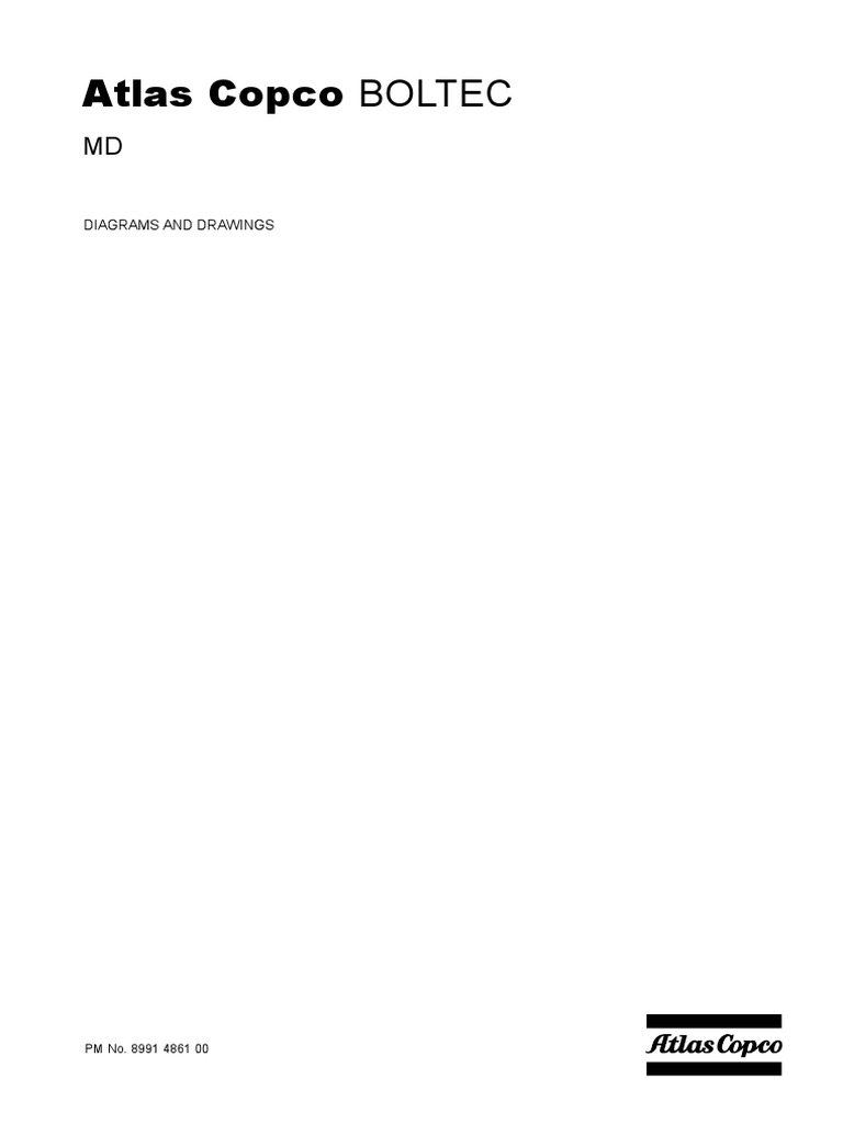 Atlas Copco BOLTEC MD DIAGRAMS AND DRAWI PDF | PDF | Wheeled Vehicles ...