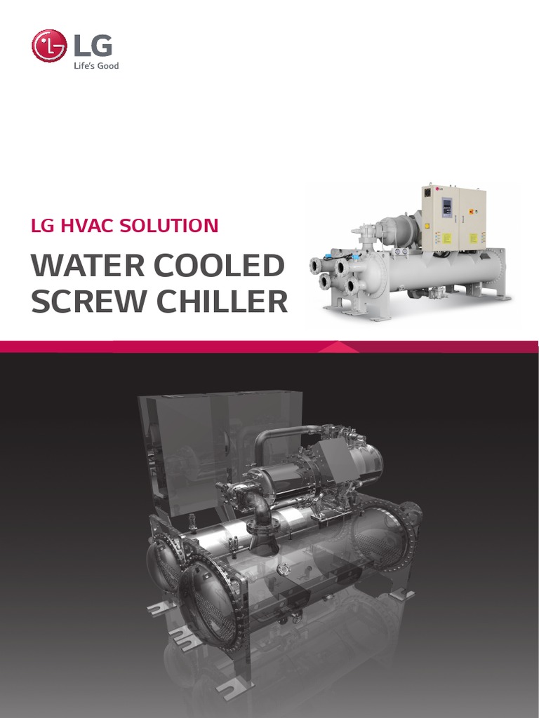 Catalogue Water Cooled Screw ENG F | PDF | Air Conditioning | Valve