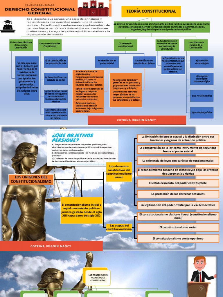 Infografia Pdf Constitución Estado Política