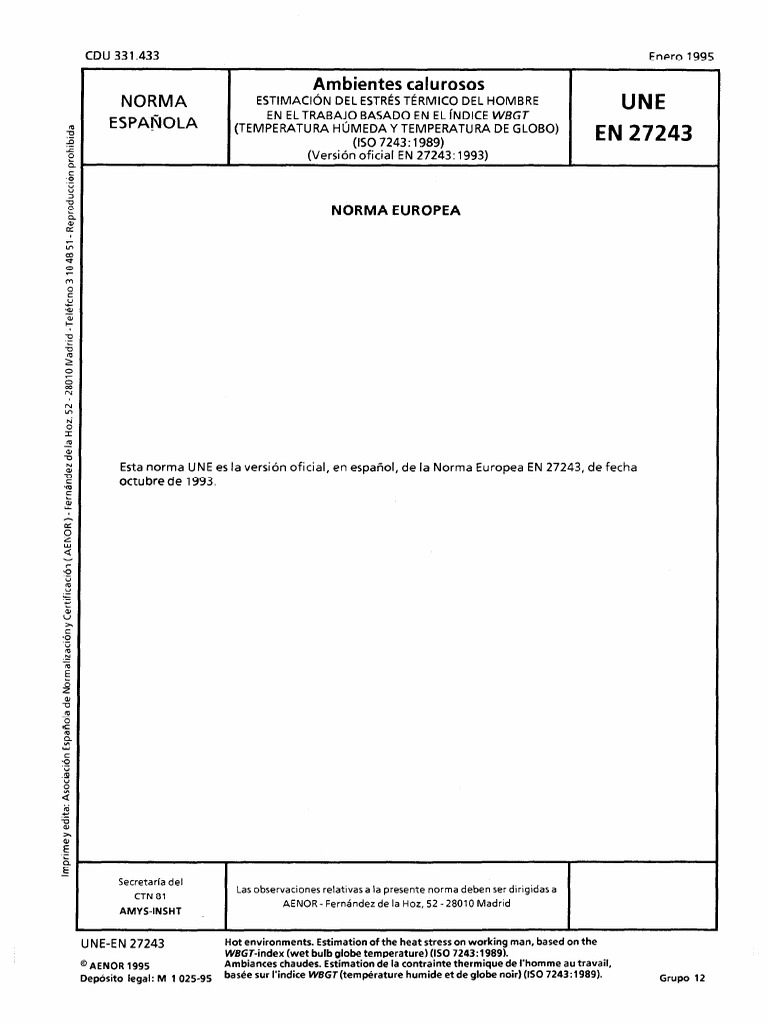 ISO 8995 Iluminacion de Puestos de Trabajo en Interiores | Descargar ...