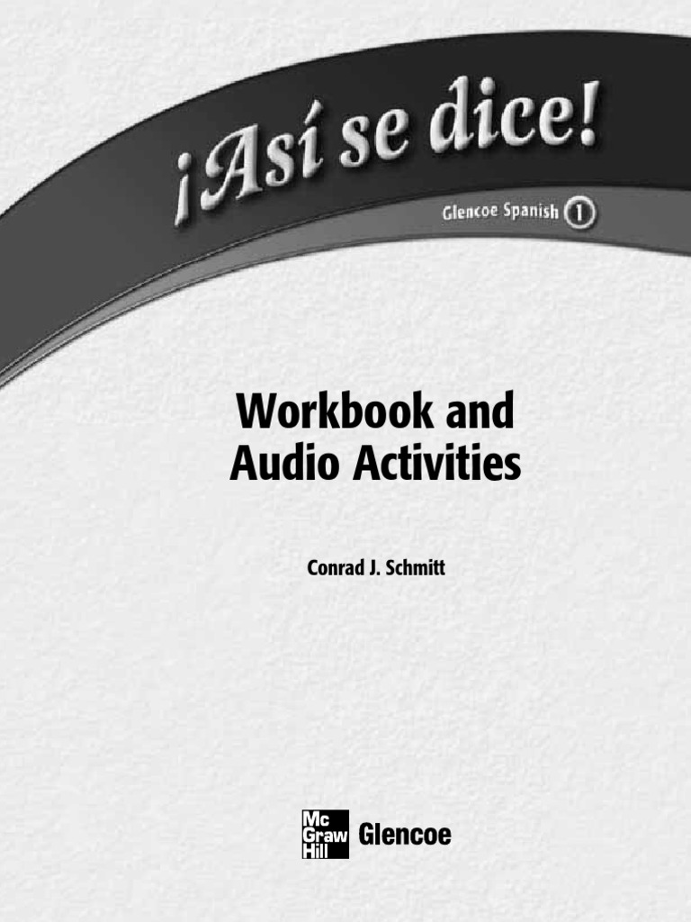 Asi Se Dice Level 1 - Workbook | PDF | Idiomas
