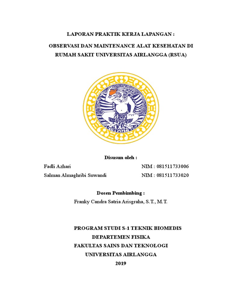 Contoh PPT PKL Rsua Unair | PDF