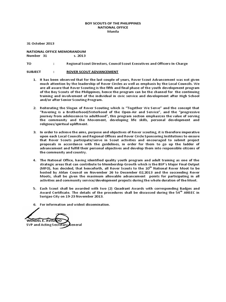 Boy Scouts of The Philippines National Office | PDF | Scouting ...