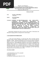 Letter To RDO | PDF