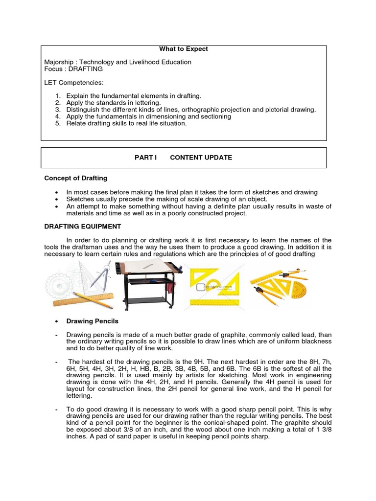 TLE Drafting | Download Free PDF | Ellipse | Drawing