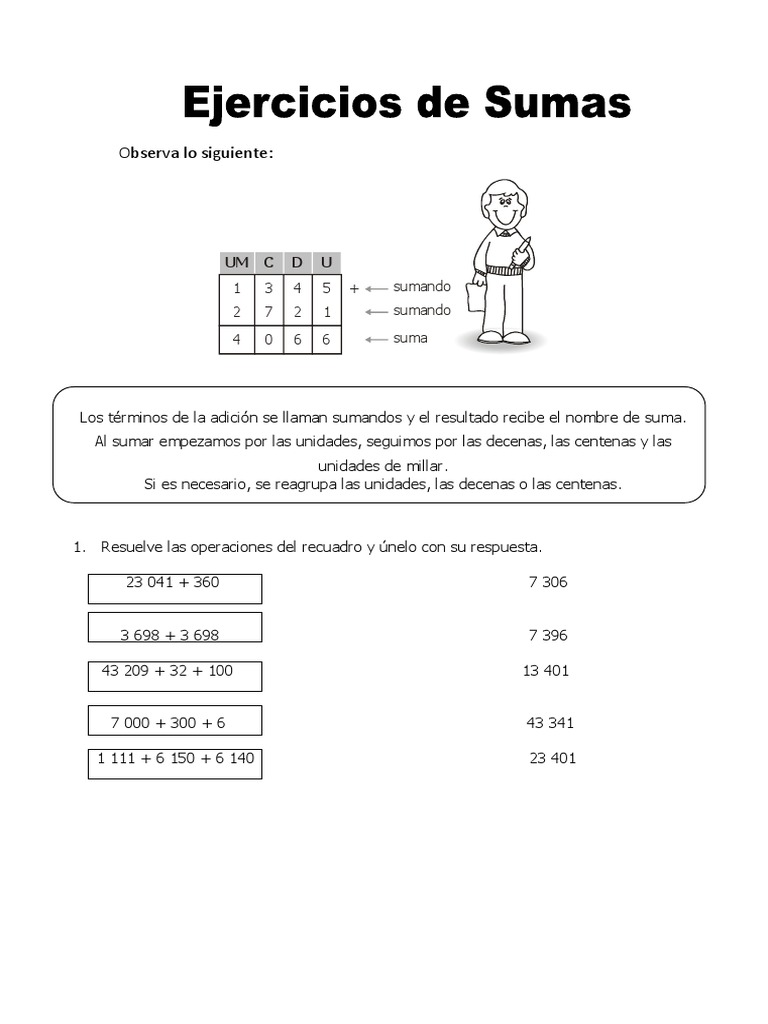 Sumas de 3 Sumandos | PDF | Números | Teoría de los números