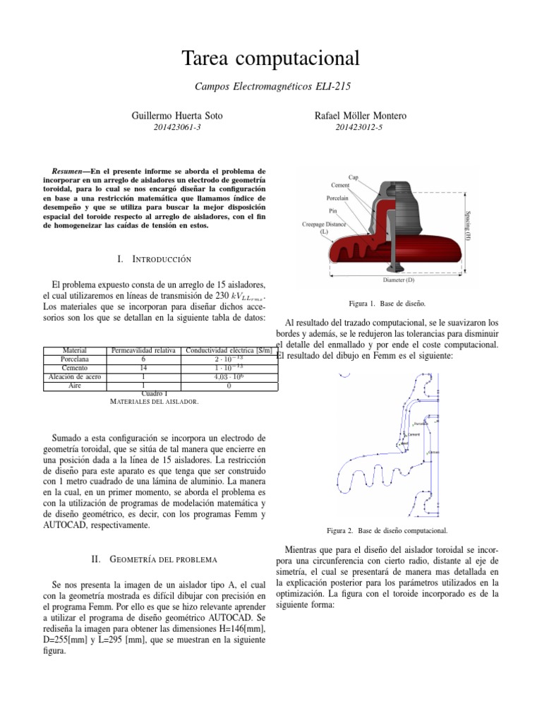Toroide Cadena de Aisladores | PDF | Software | Aluminio
