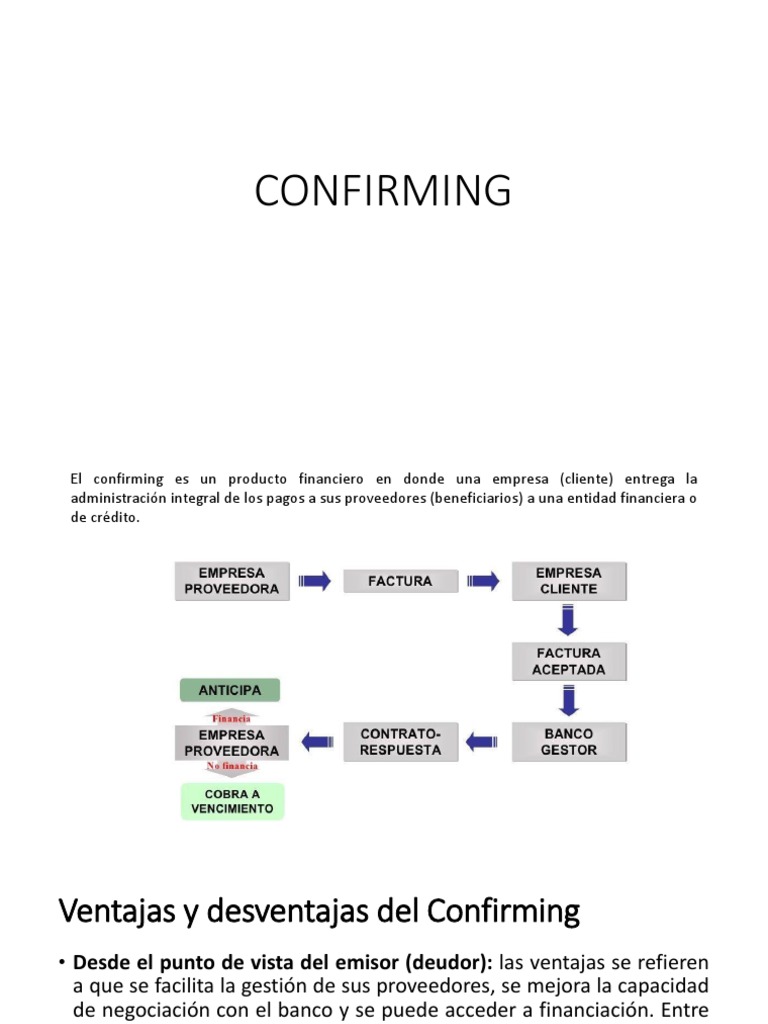CONFIRMING | PDF