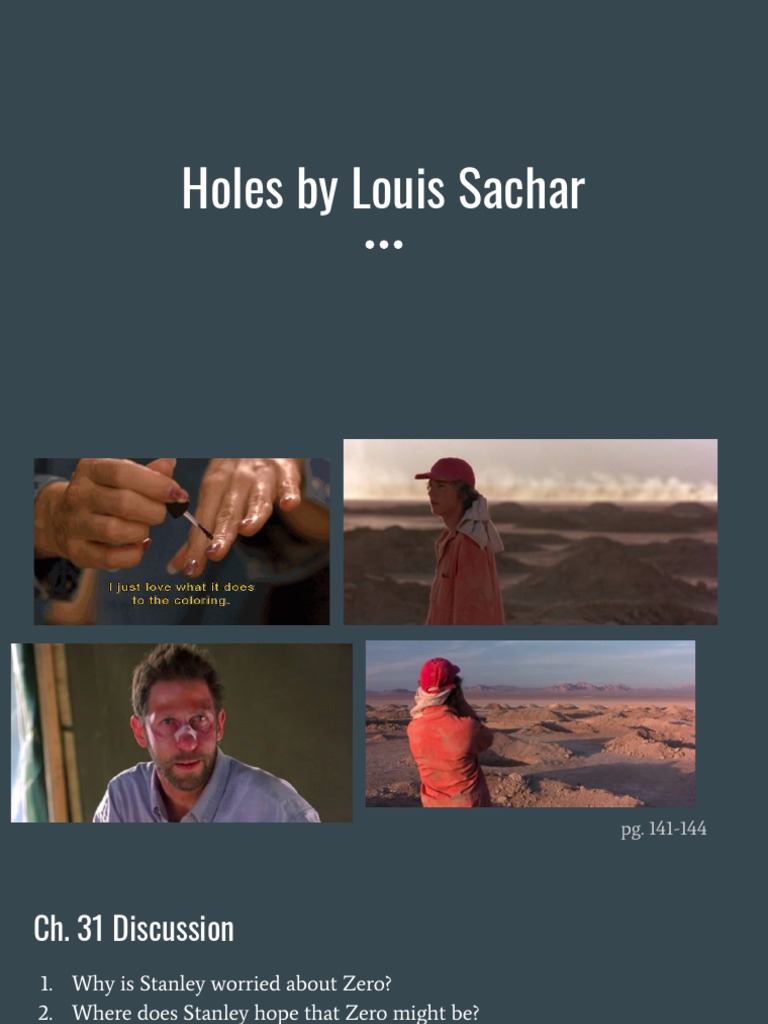 Holes by Louis Sachar | PDF