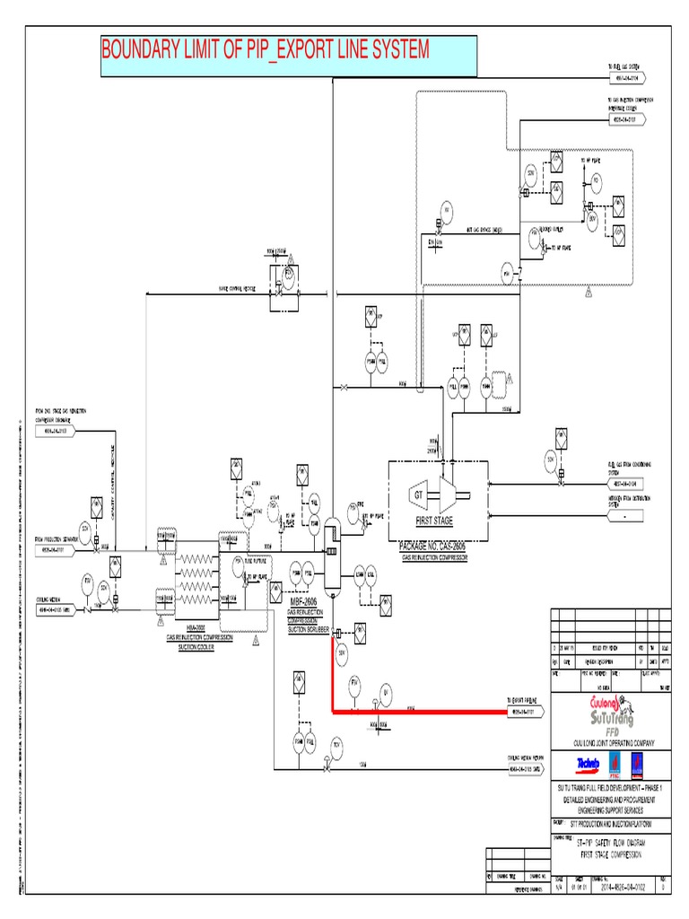 Boundary Limit of Pip - Export Line System | PDF | Computers