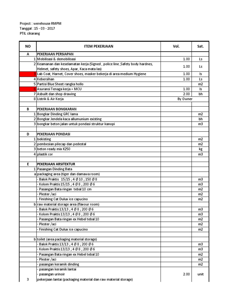 GMP - Warehouse RMPM | PDF