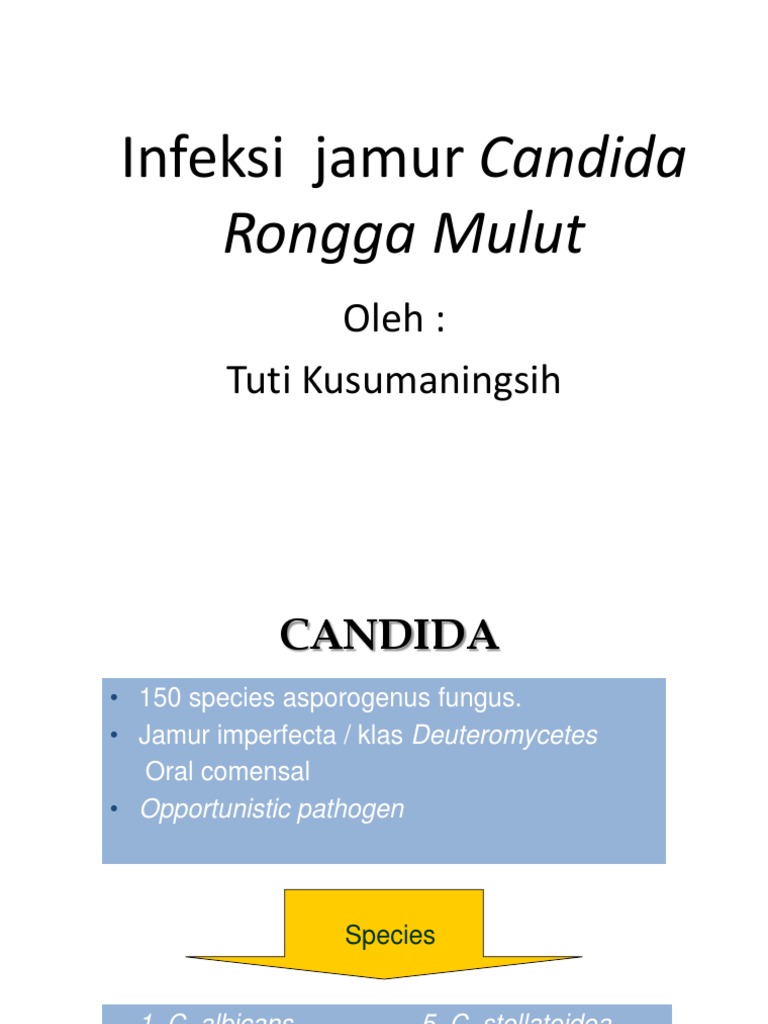 Infeksi Jamur Rongga Mulut 30 Okt 18 | PDF
