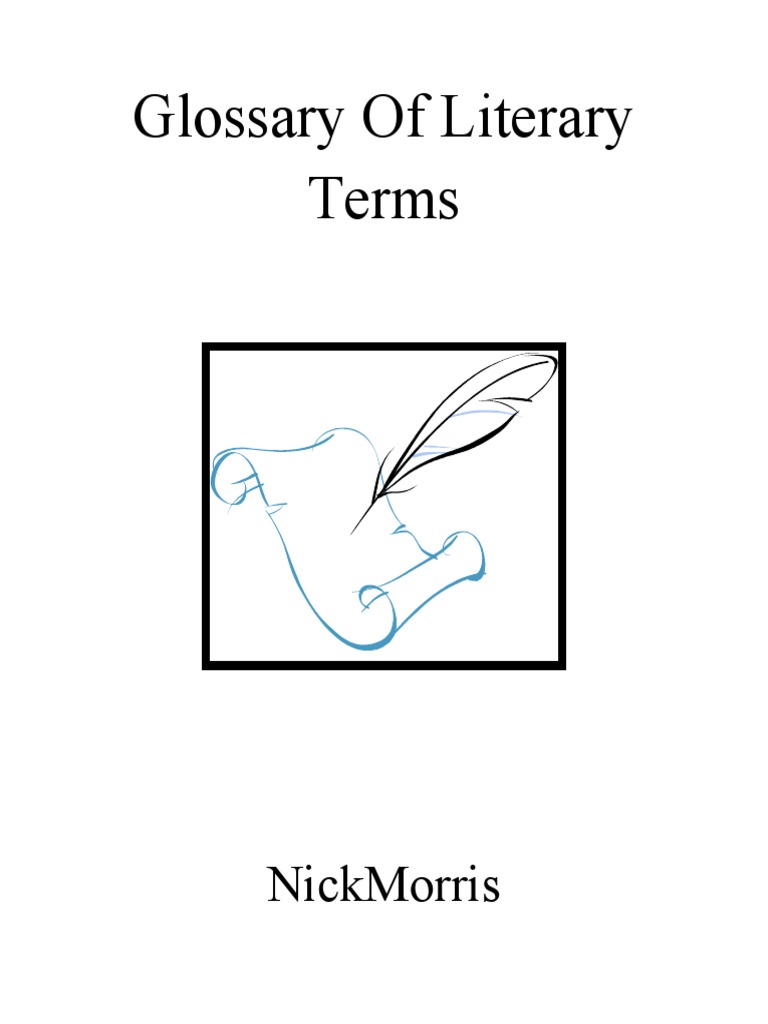 Glossary of Literary Terms | PDF | Romeo And Juliet