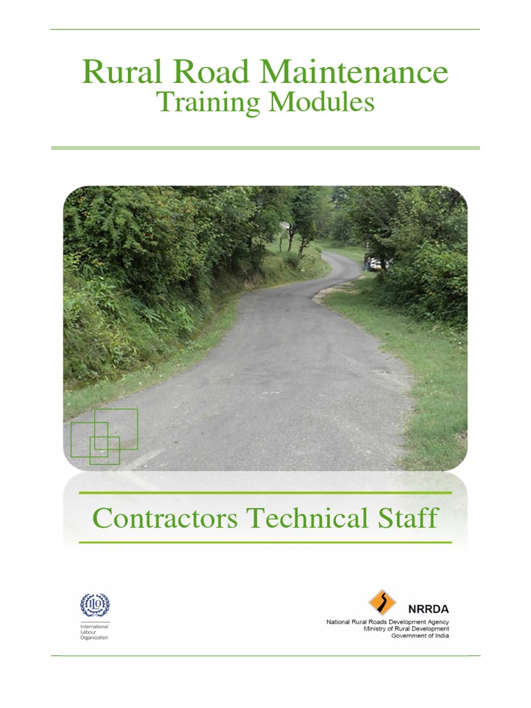 Training Modules: Rural Road Maintenance | PDF