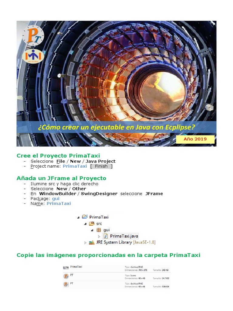 Cómo Crear Un Ejecutable en Java Con Eclipse | PDF | Point and Click ...