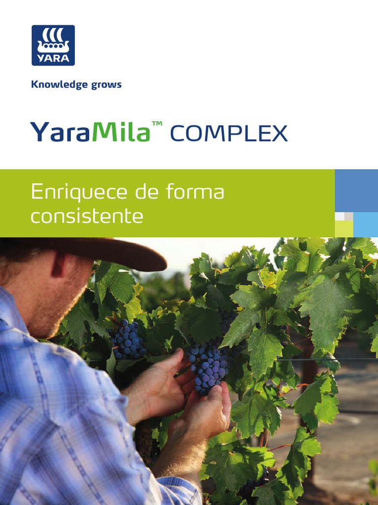 YaraMila COMPLEX PDF | PDF | Fertilizante | Átomos