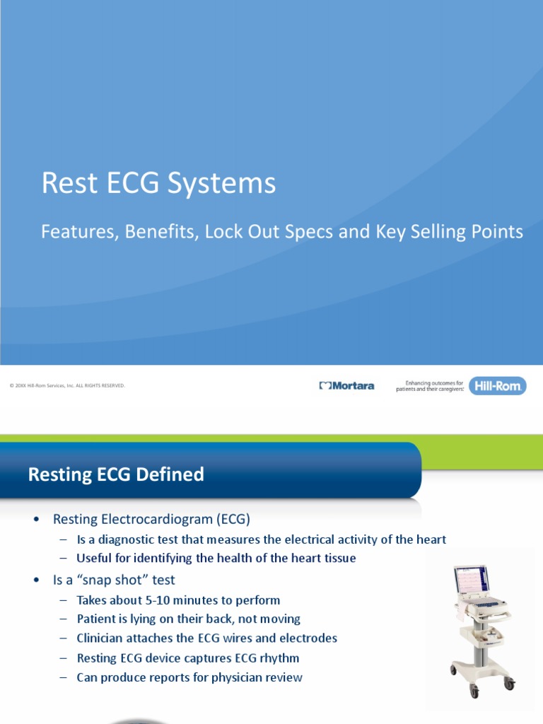 Ecg Resting | PDF | Heart | Electrocardiography