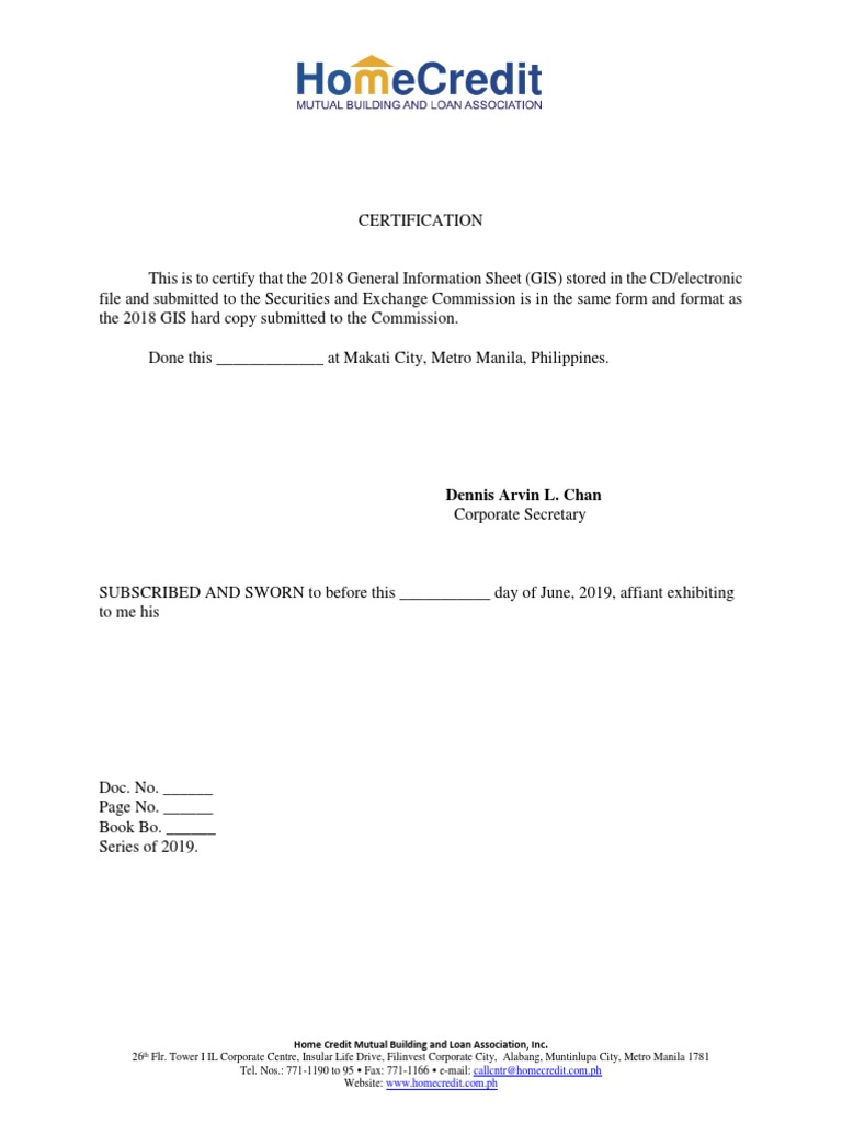 Certification | PDF | Computing | Computing And Information Technology