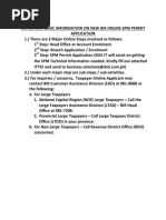 BIR LETTER - Request For TAMP Notice | PDF