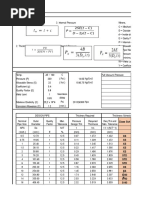 MAWP Calculation Spreadsheet | PDF | Pipe (Fluid Conveyance) | Applied ...