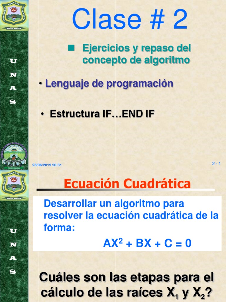 Ecuacion Cuadratica en Visual Basic | PDF | Algoritmos | Lenguaje de programación
