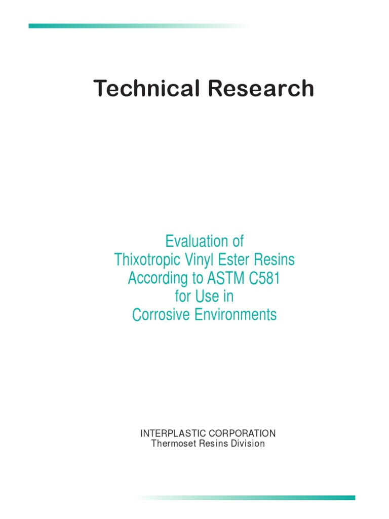 T Thixo VEs According To ASTM C580 PDF | PDF | Polyvinyl Chloride ...