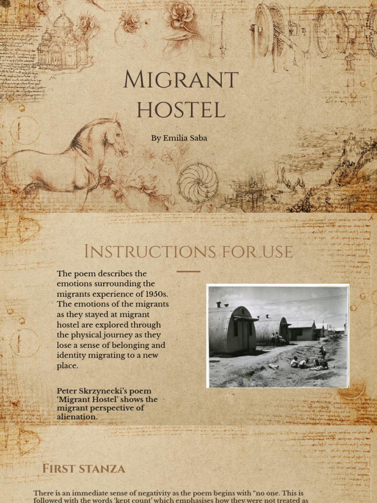 Migrant Hostel | PDF