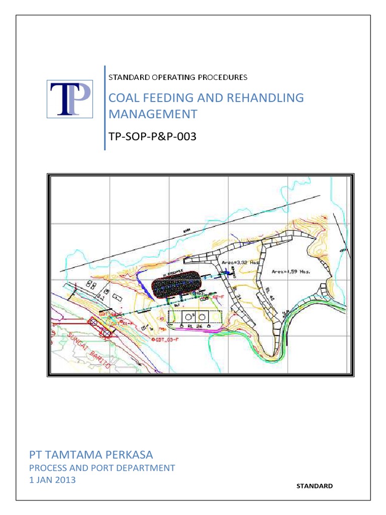 SOP Coal Handling Management TP-SOP-P&P-003 | PDF