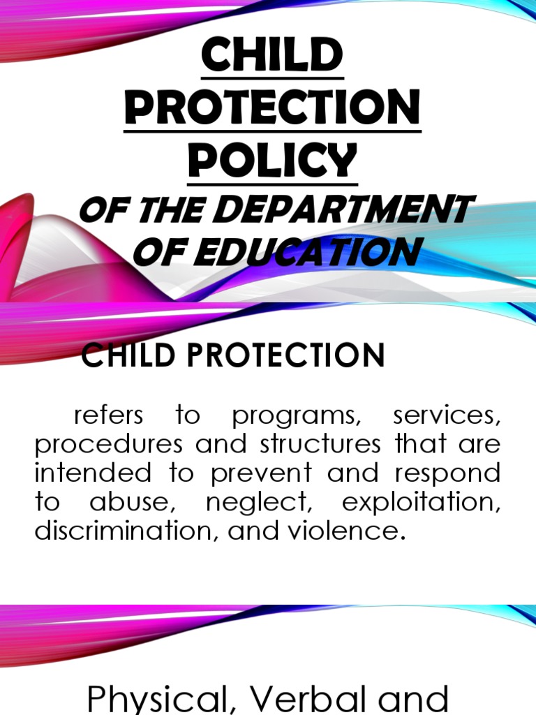 Child Protection Policy | PDF