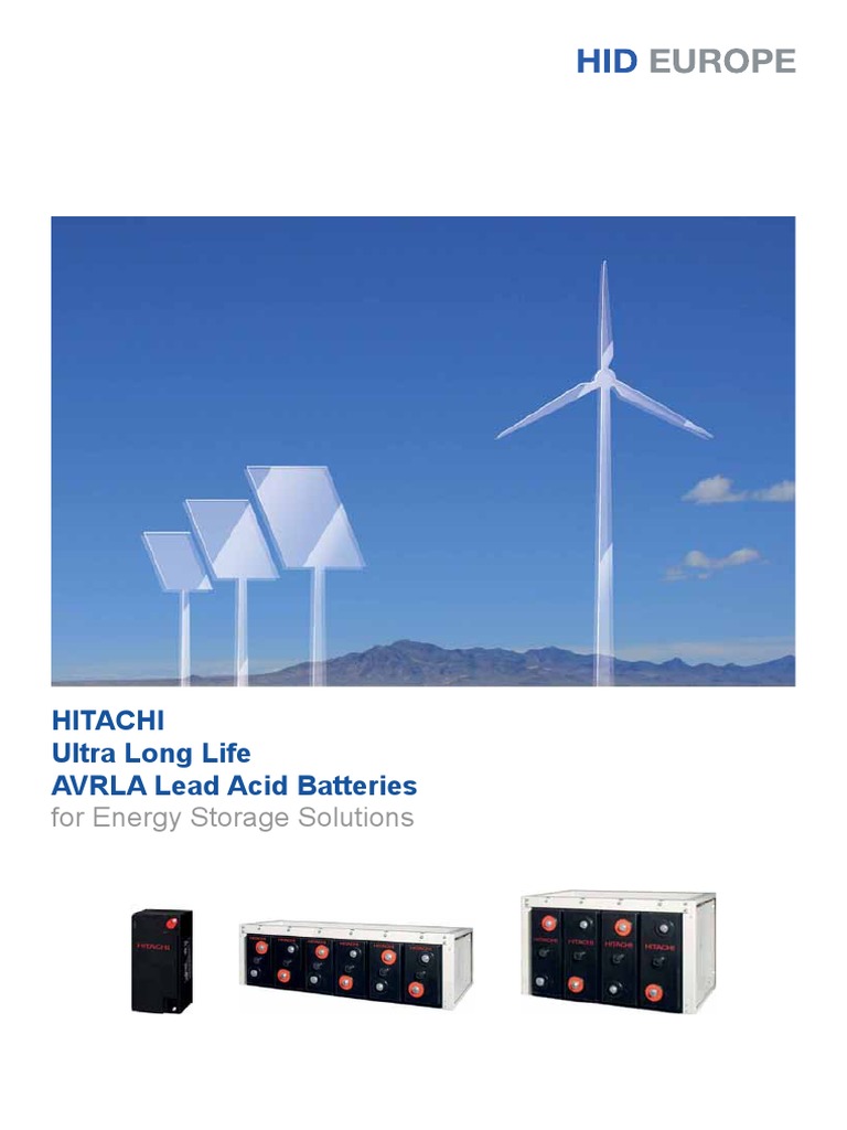 Hitachi-AVRLA-Batterie Folder HID PDF | PDF | Battery Charger ...