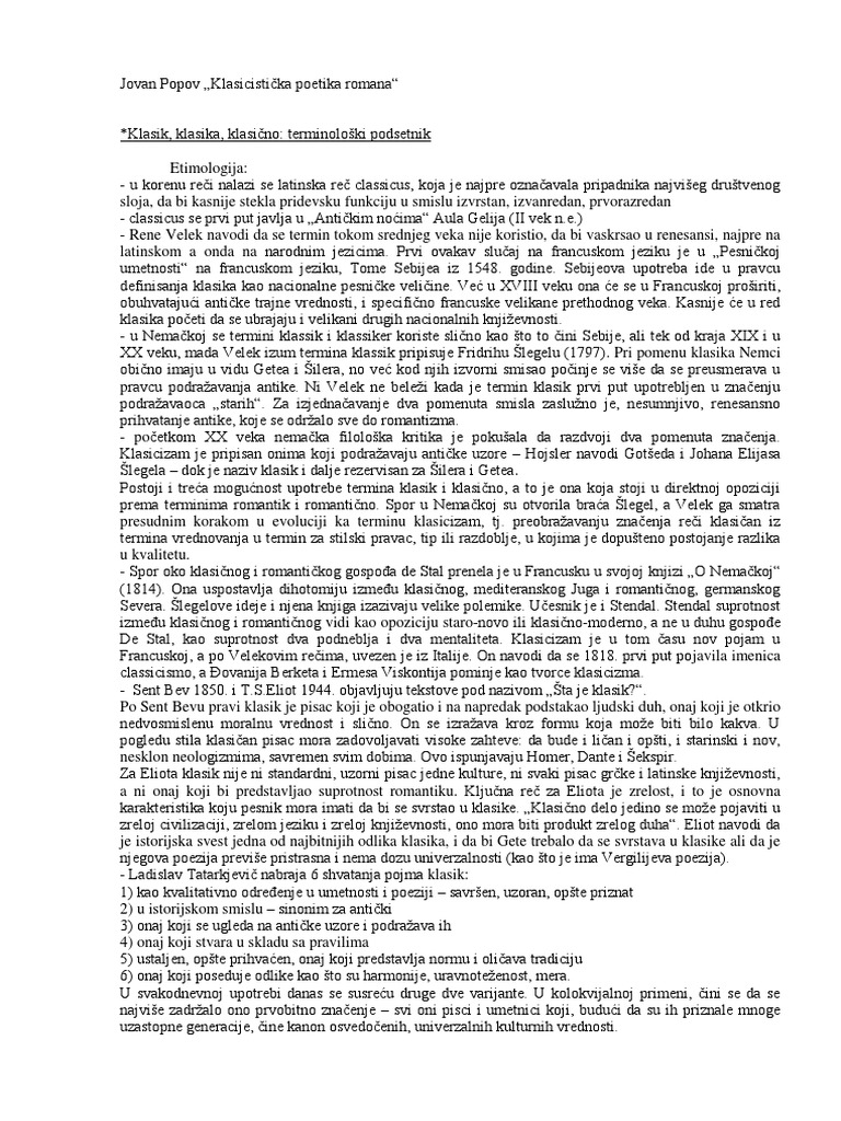 Jovan Popov KPR | PDF