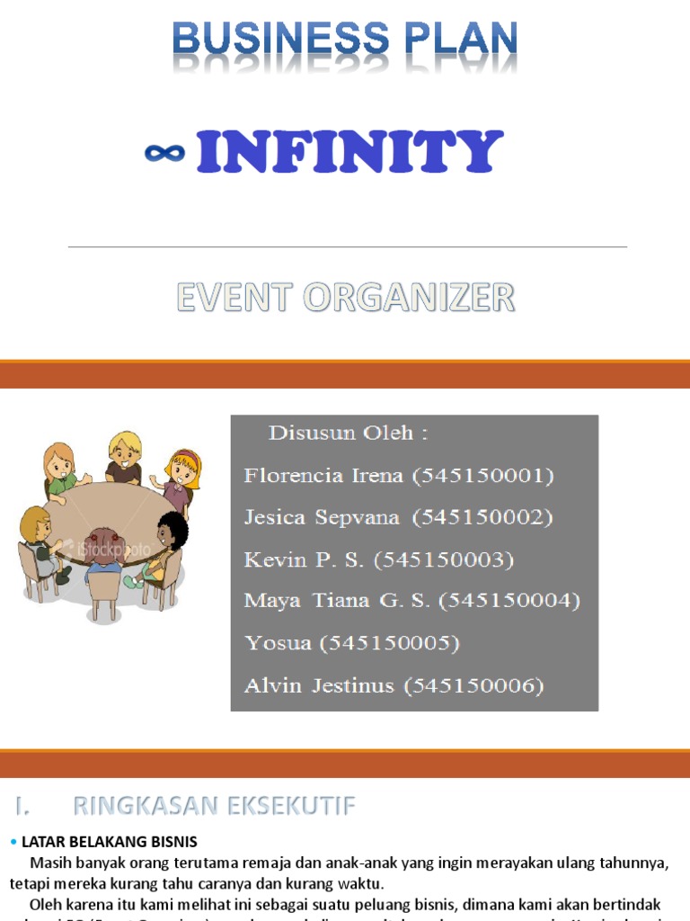 Infinity Event Organizer - Kelompok 1 | PDF