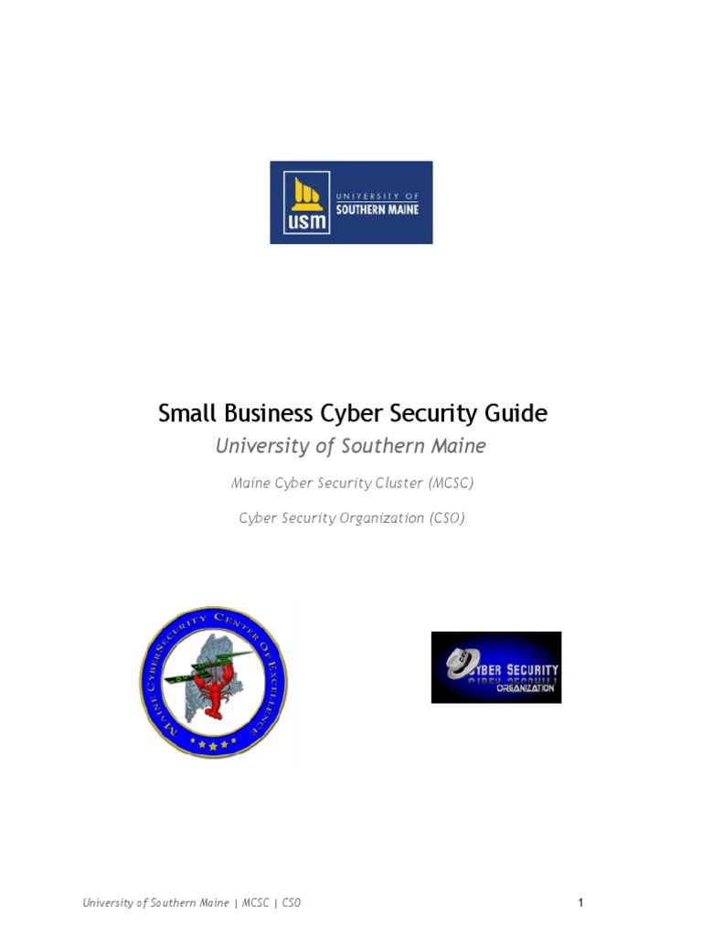 Small Business Cyber Security Guide | PDF | Ios | Internet Explorer