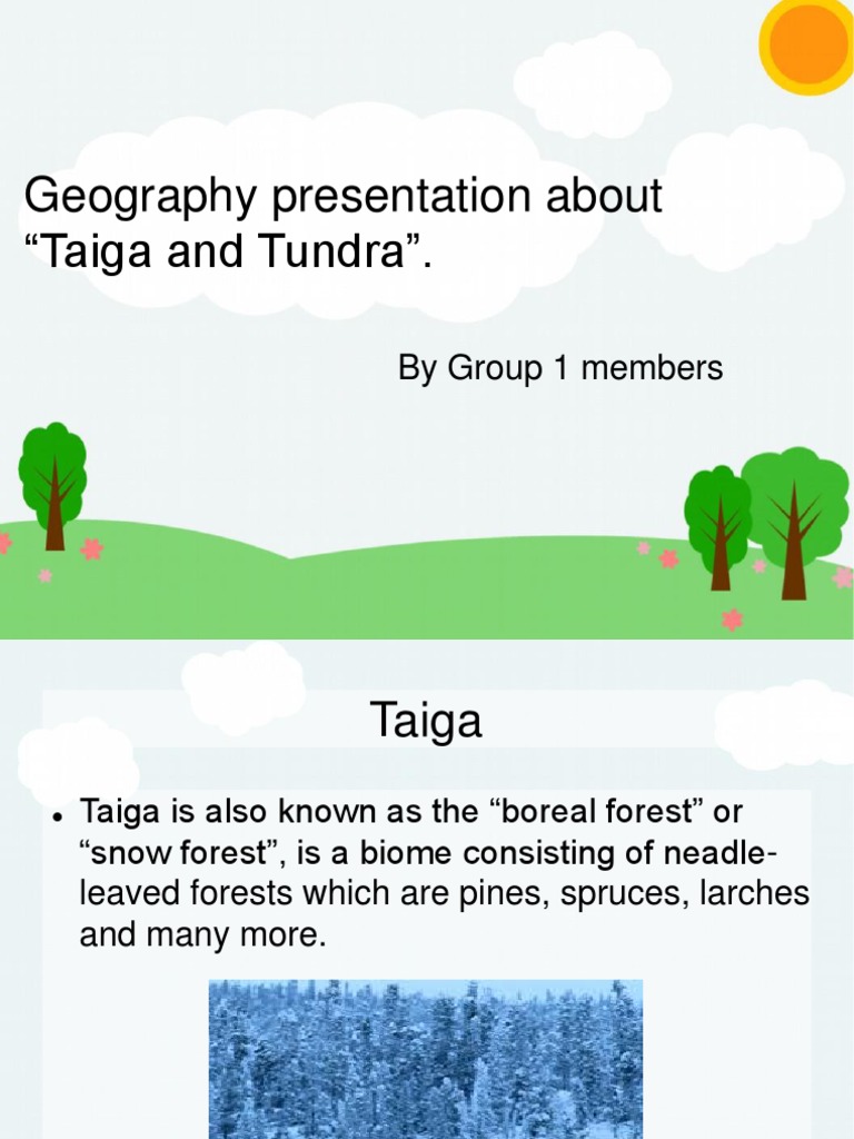 Taiga vs Tundra: Key Differences | PDF | Ecology | Nature