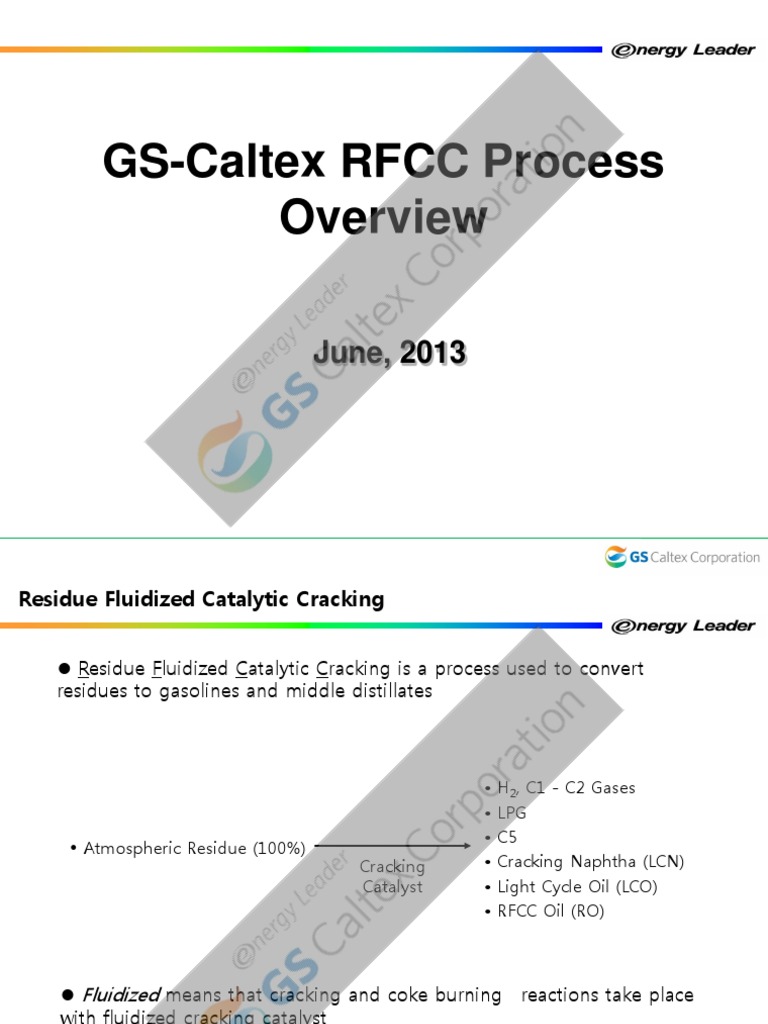 Takreer RFCC 1st Day Calss PDF | PDF | Chemical Process Engineering ...