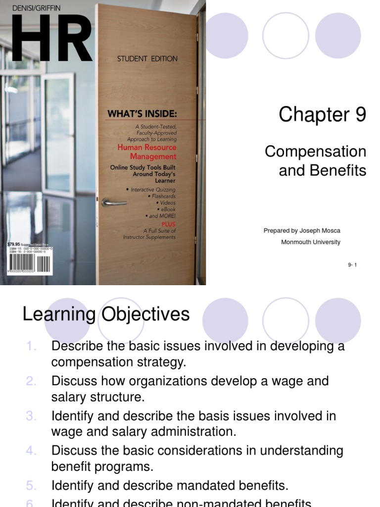 Denisi HR 1e Ch.09 Student | PDF | Private Pension | Employment