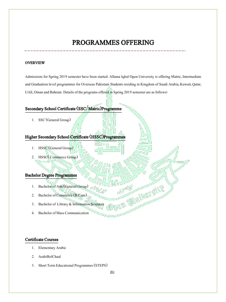 Overseas Prospectus English Spring 2019 | PDF | University And College ...