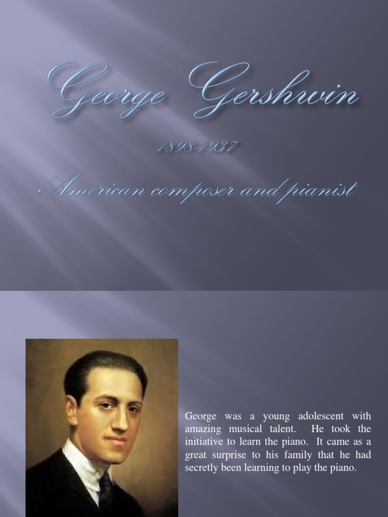 George Gershwin | PDF