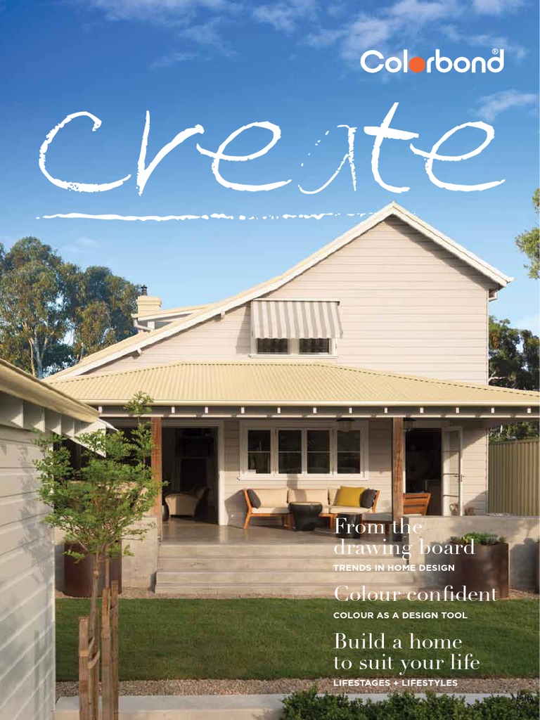 Colorbond Steel Create Brochure PDF | PDF | Shed | Roof