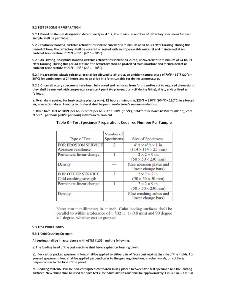 Norma Api-936 | PDF | Refractory | Materials