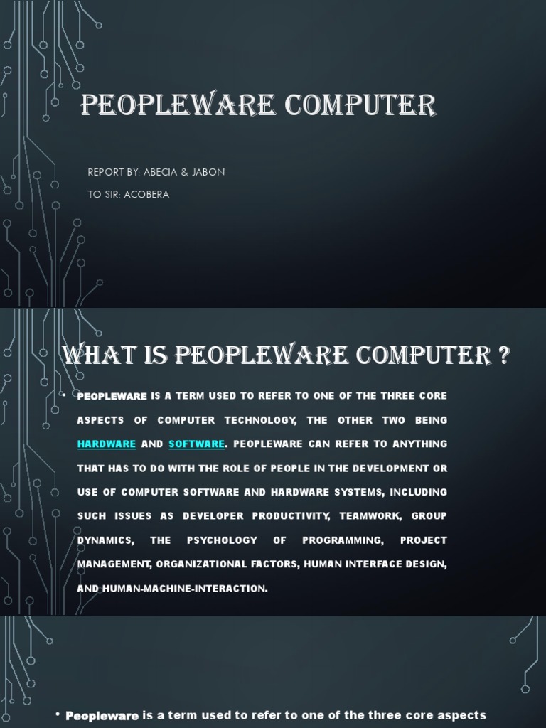 People Ware | PDF