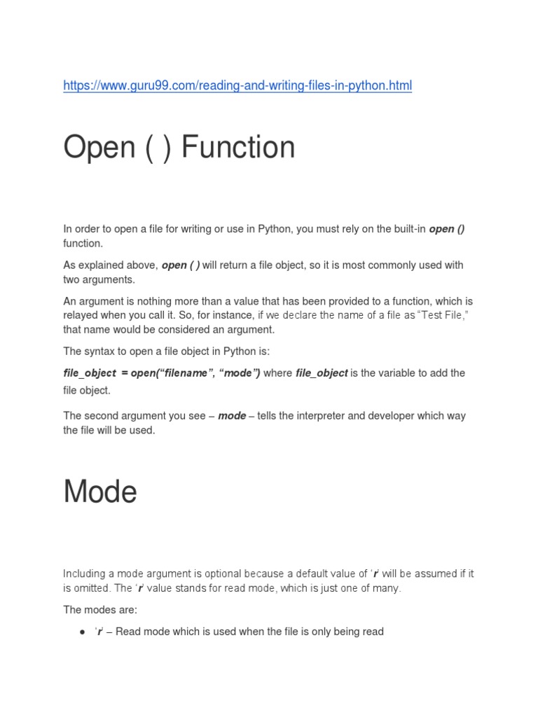 Read Write | PDF | Text File | Computer File