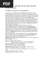 The Spider and The Fly | PDF