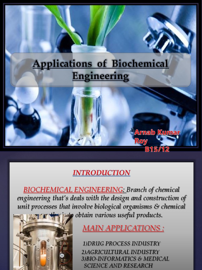 Biochemical Engineering | PDF | Bioceramic | Biofuel