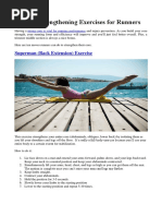 CHOP Modified Dallas POTS Exercise Program | PDF | Self-Improvement ...