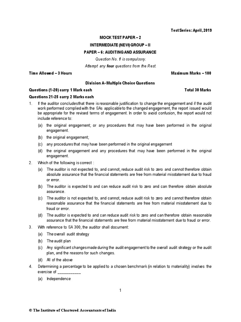 Audit MTP 2 PDF | PDF | Financial Audit | Auditor's Report