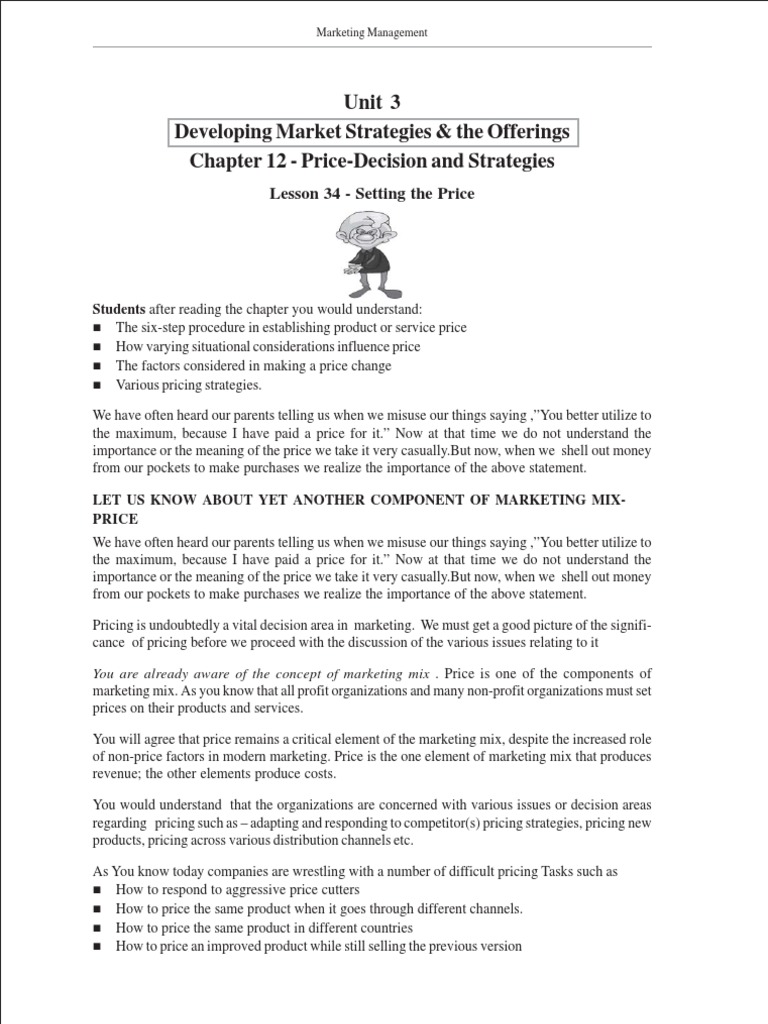 Setting The Price | PDF | Pricing | Demand