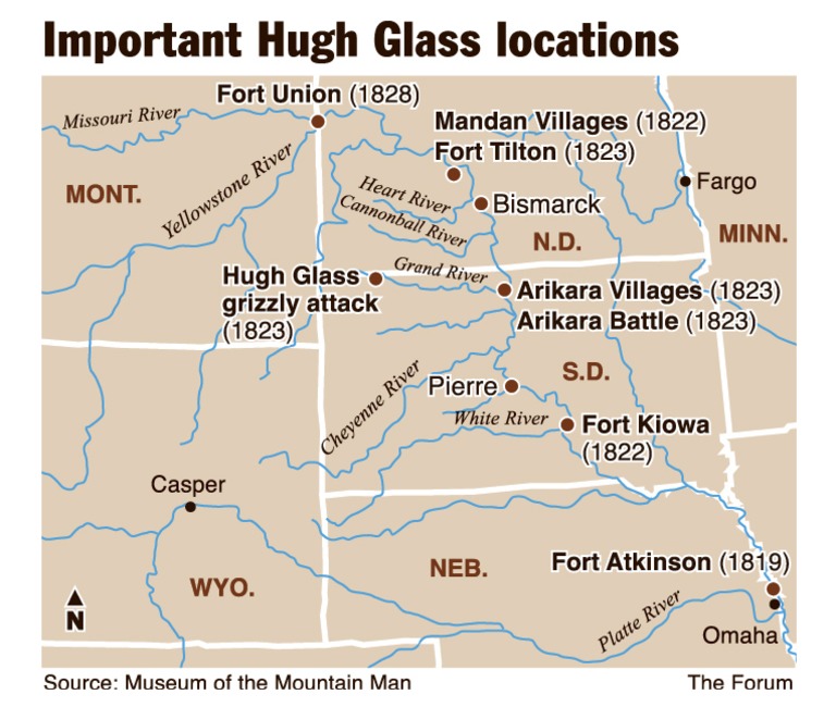 Hugh Glass Locations PDF | PDF