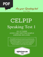 CELPIP - Writing Task 1 & 2 - Sample Answers | PDF